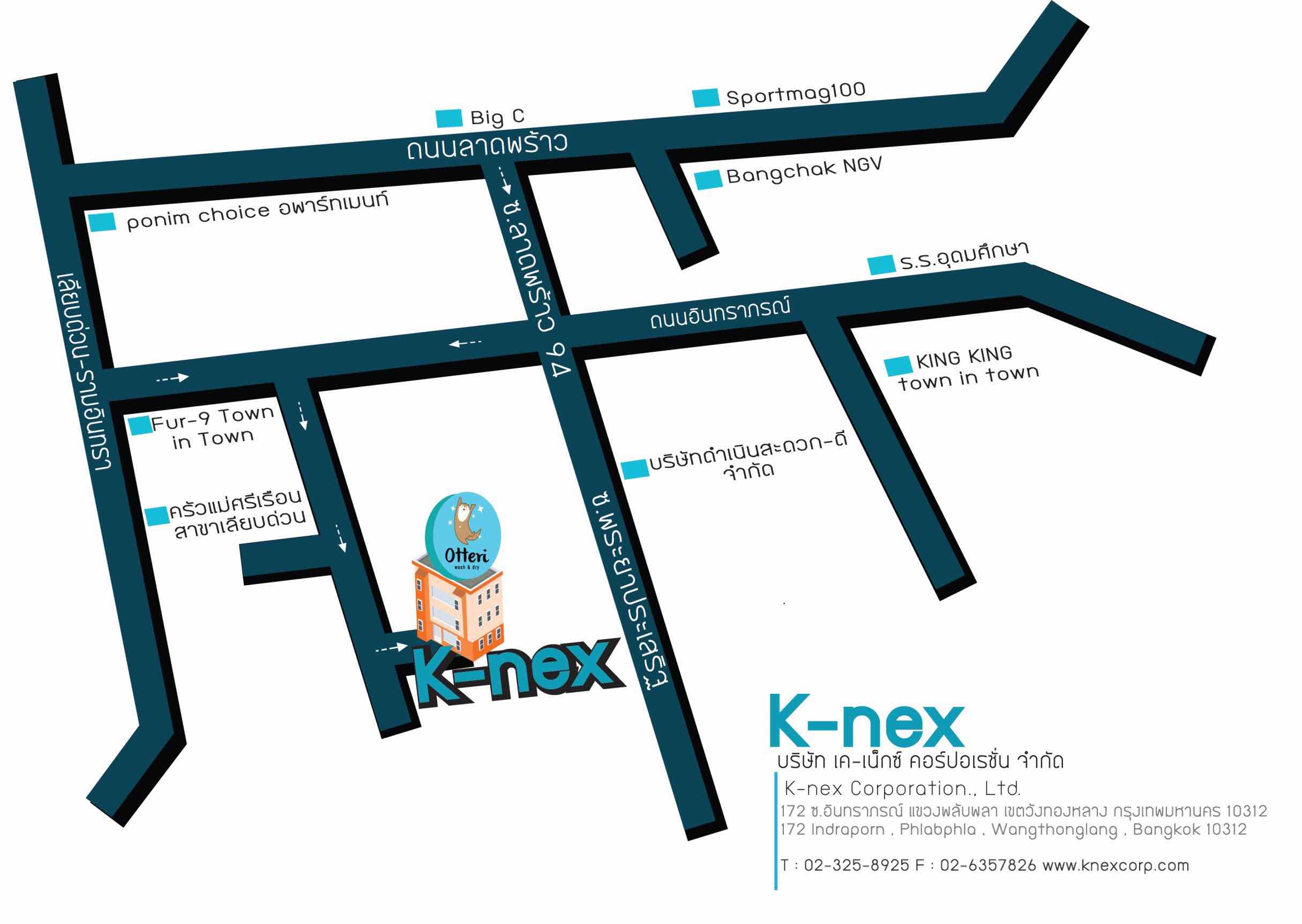 K-nex Corporation - เค-เน็กซ์ คอร์ปอเรชั่น | ติดต่อเรา / Contact Us